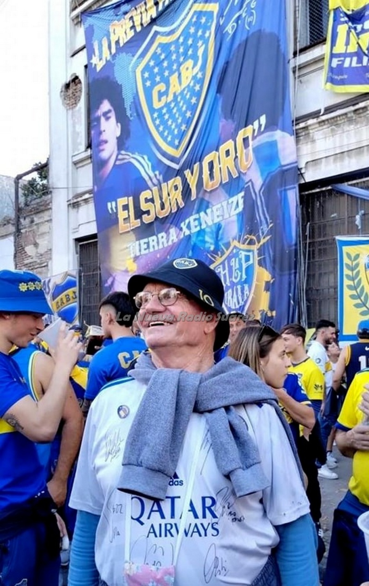 “Fue una emoción bárbara conocer la cancha de Boca”