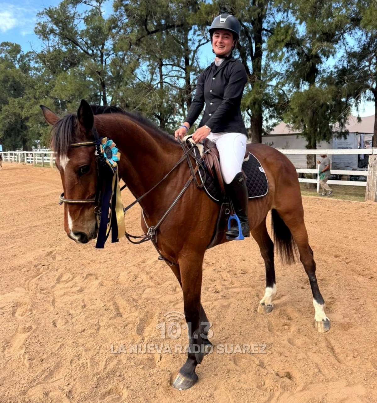 Campeonato federal de saltos hípicos. Inmejorable performance de la ...
