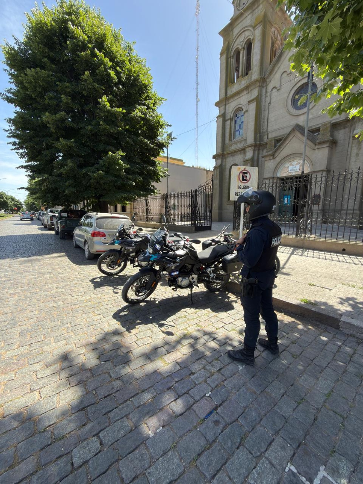 La policía motorizada ya se encuentra en funciones