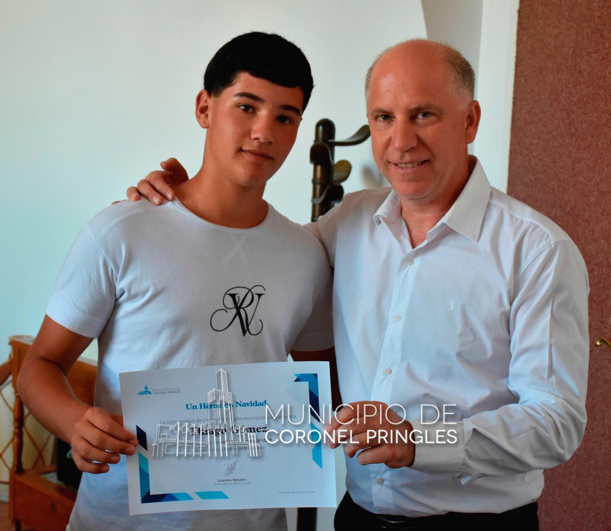 Coronel Pringles: Reconocimiento a la valentía y la solidaridad
