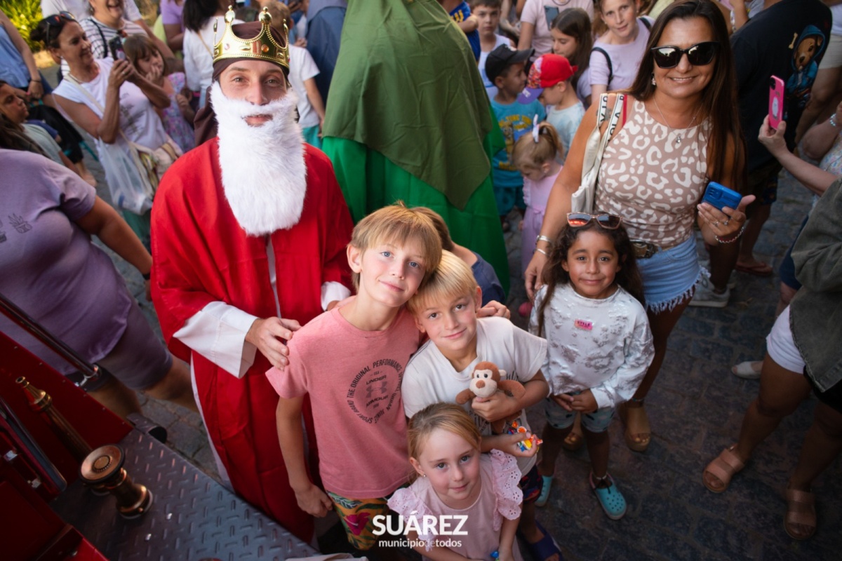 Los Reyes Magos recorrieron Coronel Suárez y los Pueblos Alemanes