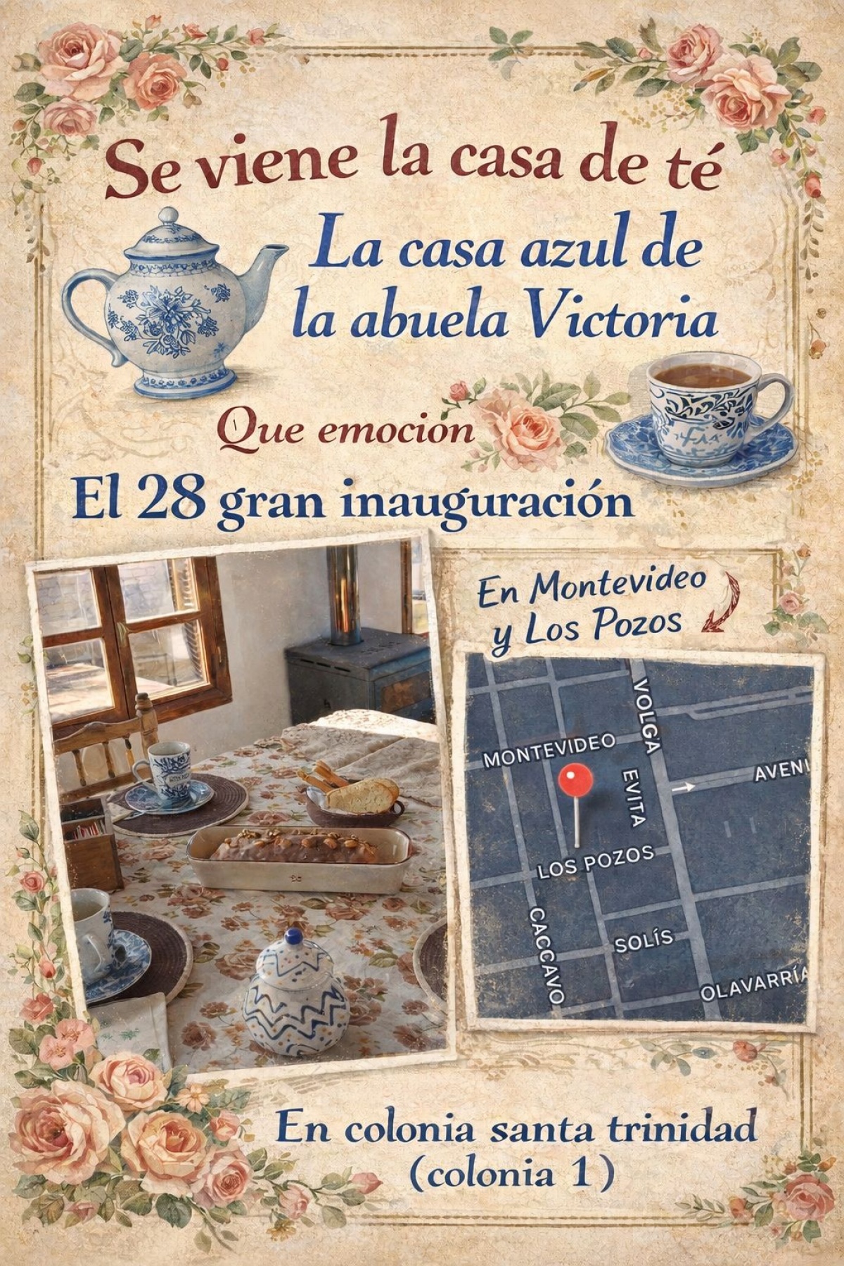 Inauguración de “La Casa Azul de la Abuela Victoria” en Pueblo Santa ...