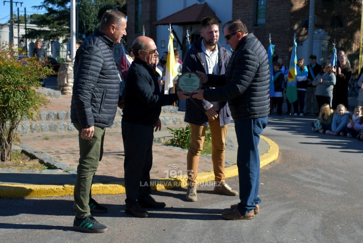 Roberto Streitenberger recibió la distinción “Santa María Honor al Mérito”