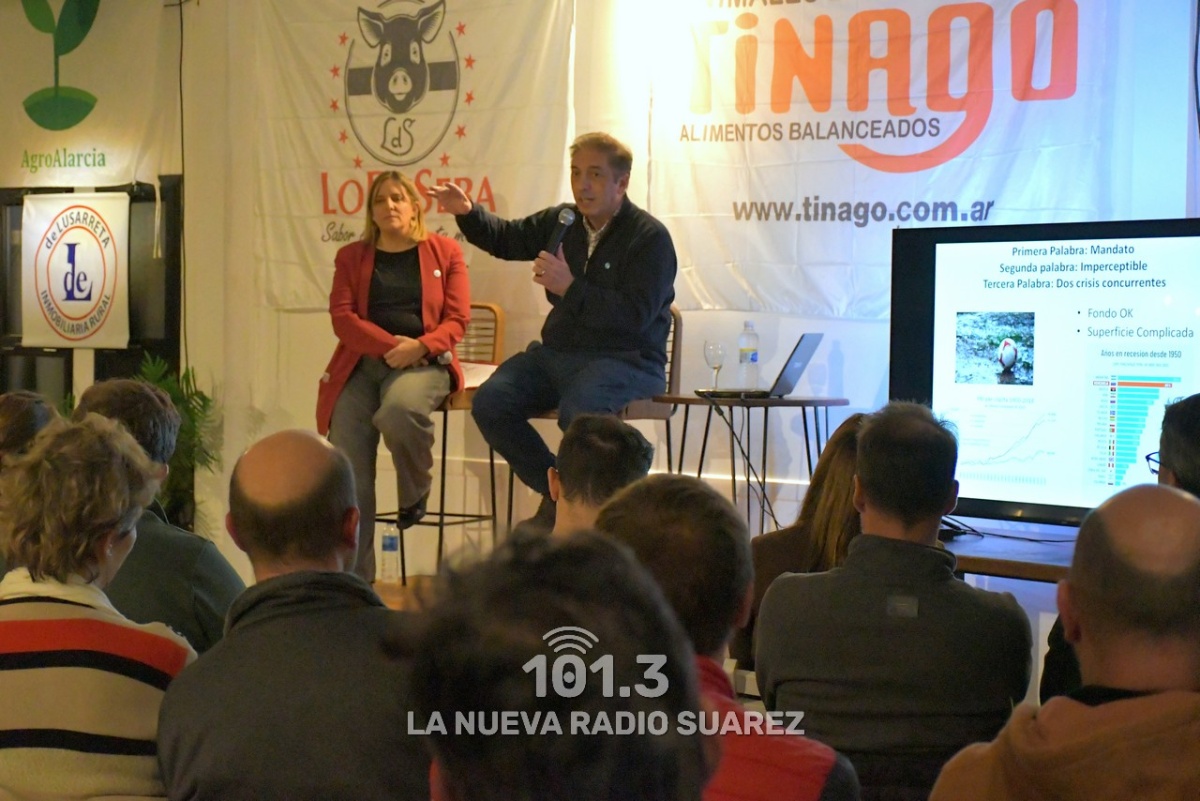 Gustavo Lázzari brindó una charla para comerciantes y empresarios en ...