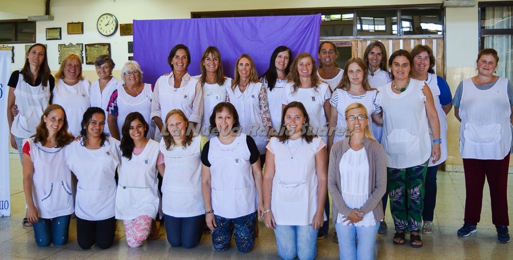 La EP 46 con todo listo para la vuelta a clases de sus alumnos.