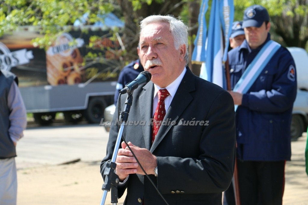 Homenaje a Don Alfredo Gahan, a 105 años de la fundación de Huanguelén.
