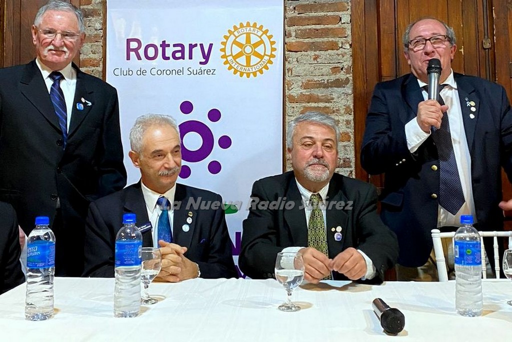 César Chá es el nuevo Presidente del Rotary Club Coronel Suárez