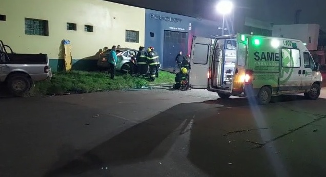 Provocó un choque en Av. San Martin y Baigorria huyó corriendo: La ...