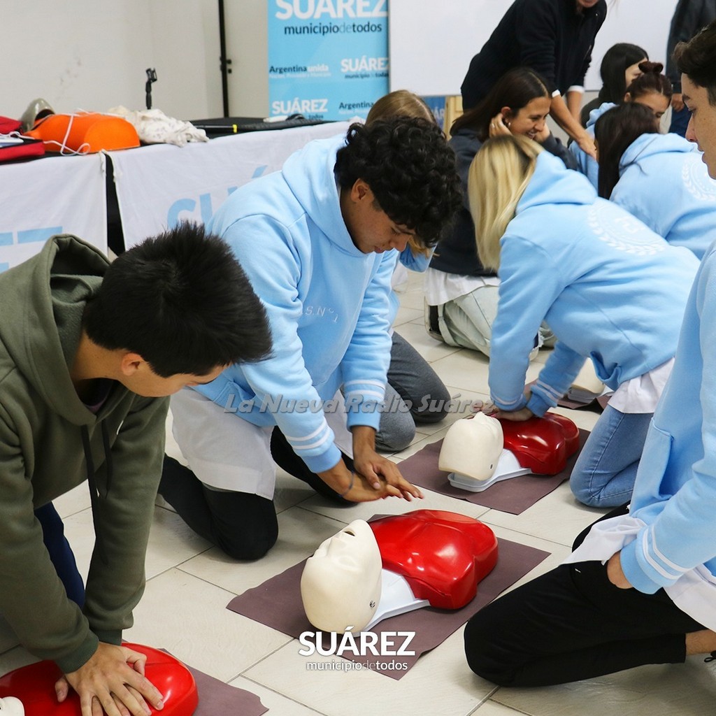 Comenzó el Programa Municipal de Reanimación Cardiopulmonar (RCP) 2023