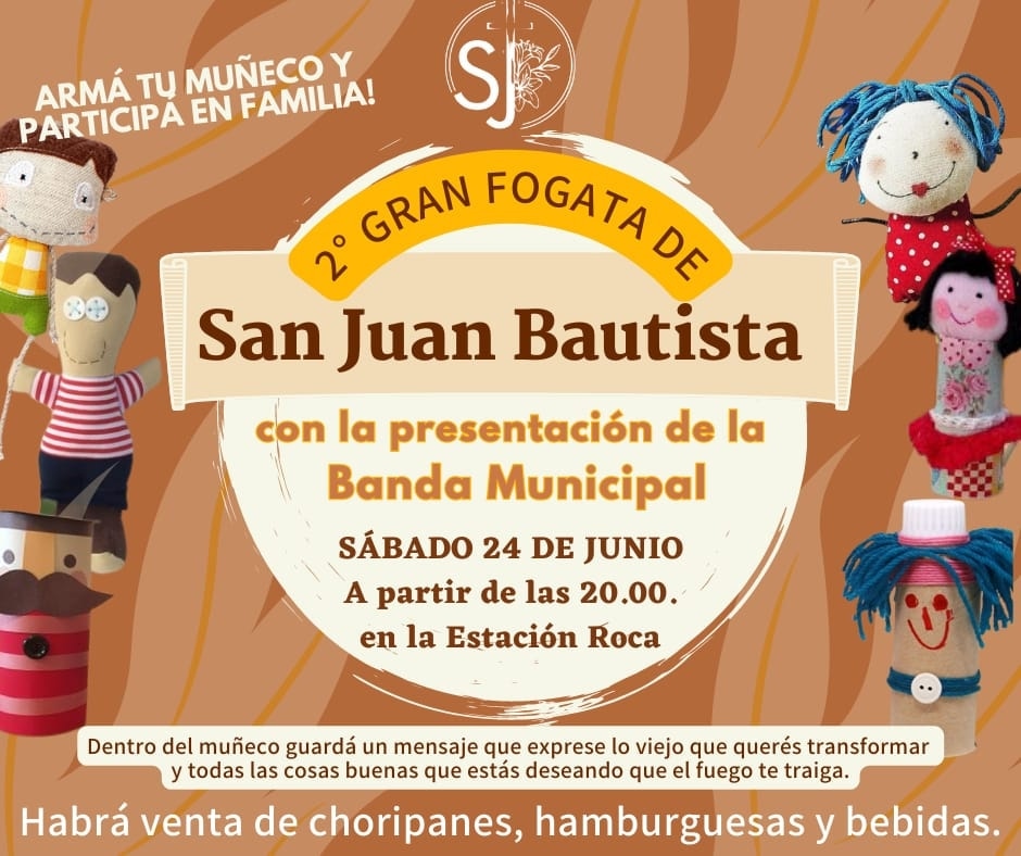 Fiesta de San Juan a pura fogata en Huanguelén