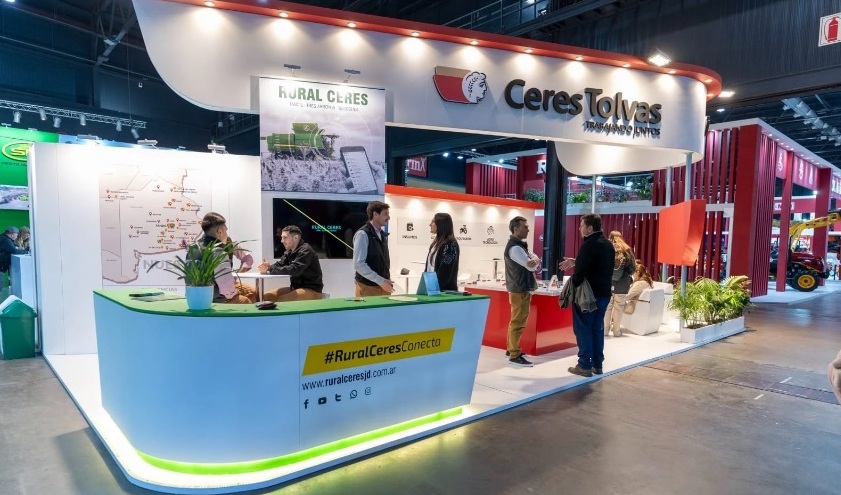 Ceres Tolvas llegó a La Rural con sus soluciones integrales para un año ...