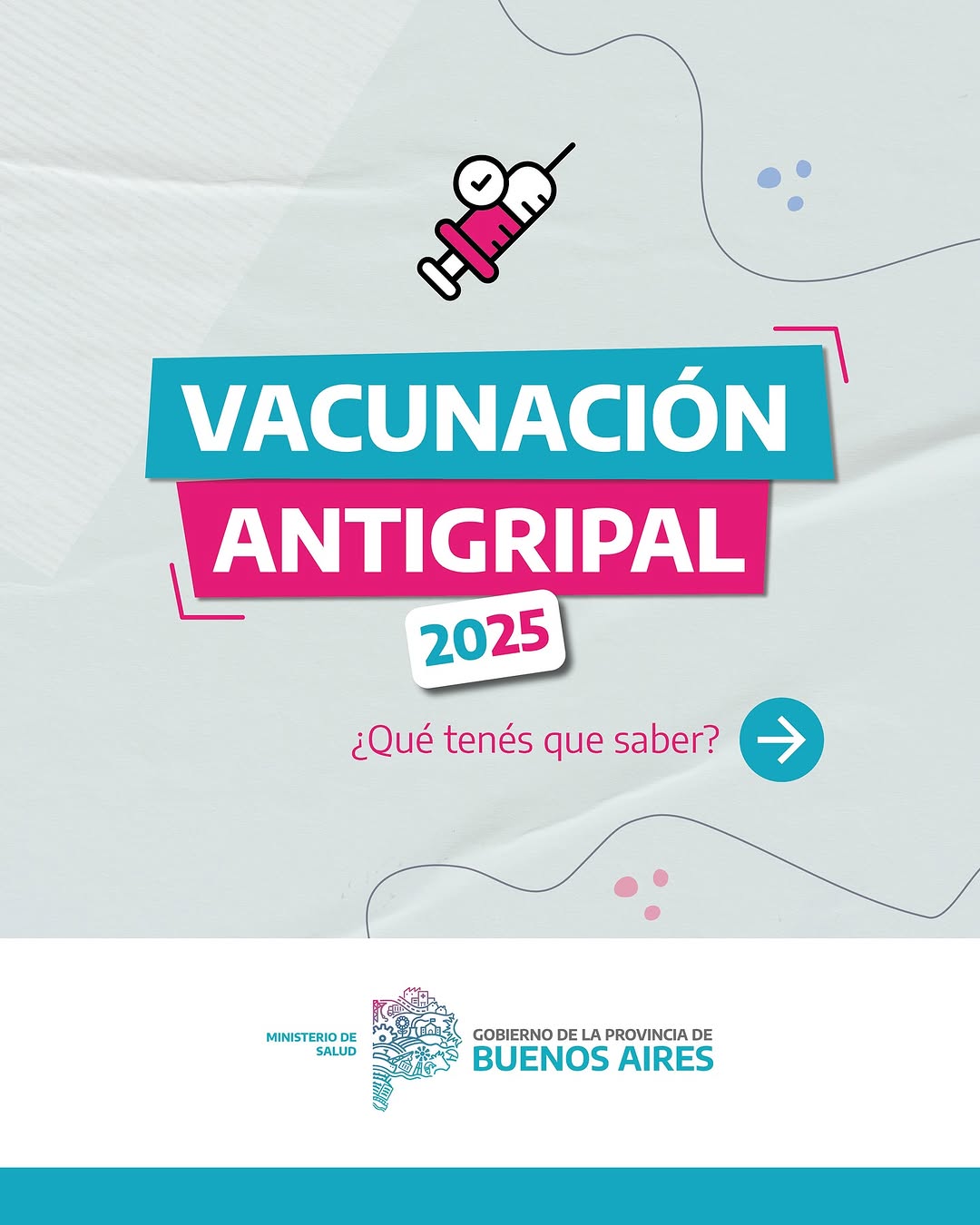Comienza la Campaña de Vacunación Antigripal 2025
