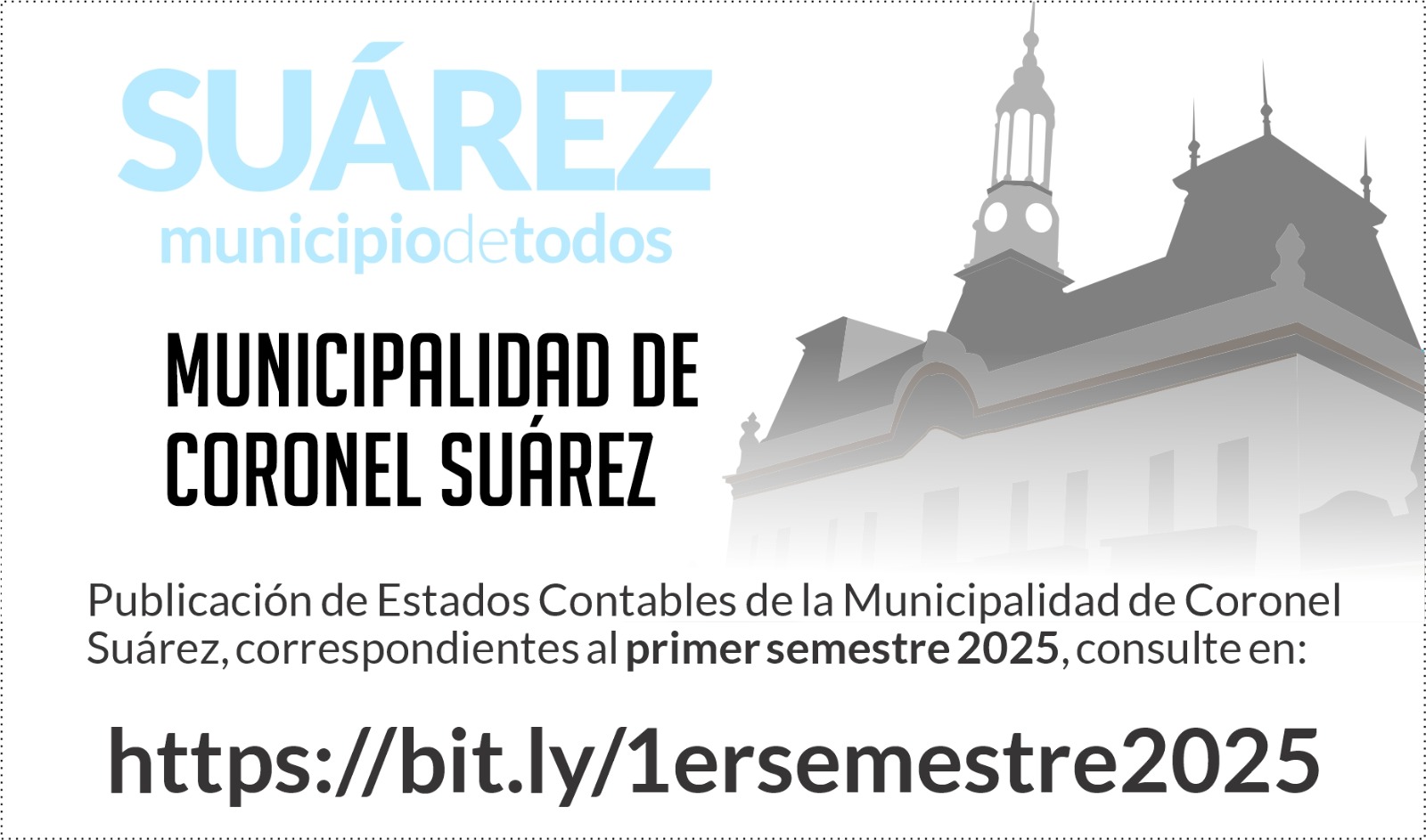 Publicación de Estados Contables de la Municipalidad de Coronel Suárez ...