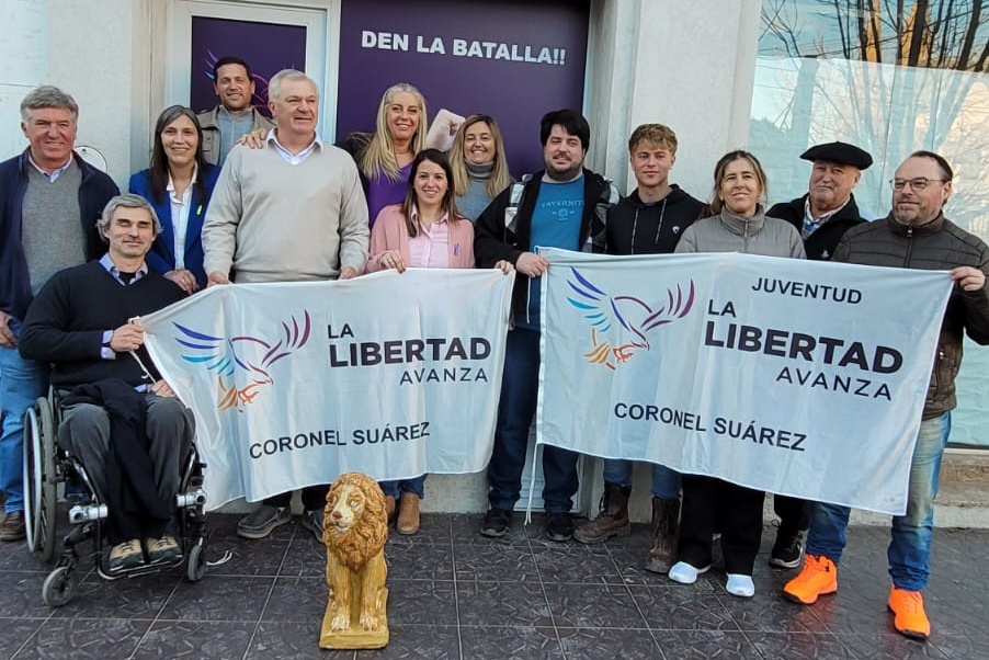 La Libertad Avanza presentó su lista oficial en Coronel Suárez con ...