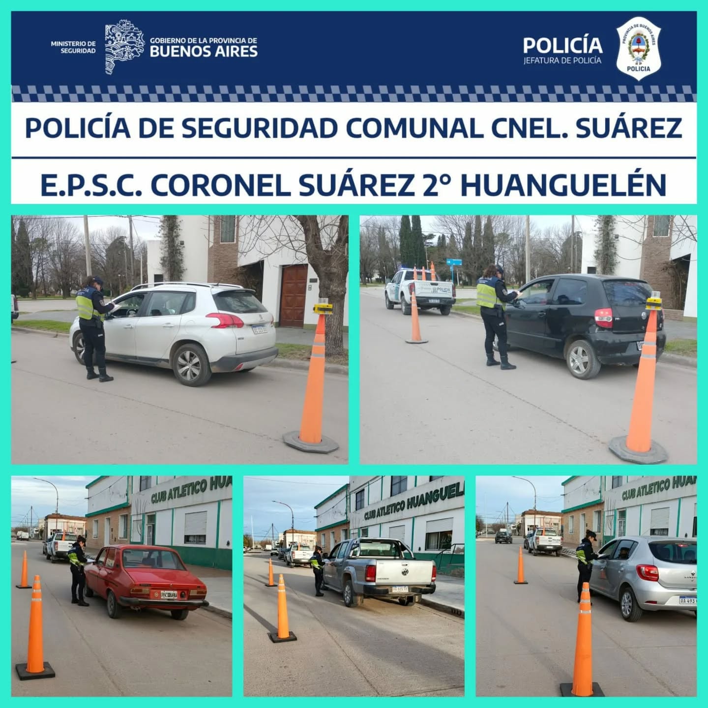 Parte de prensa estación Policía Seguridad Comunal Cnel. Suárez 2da ...
