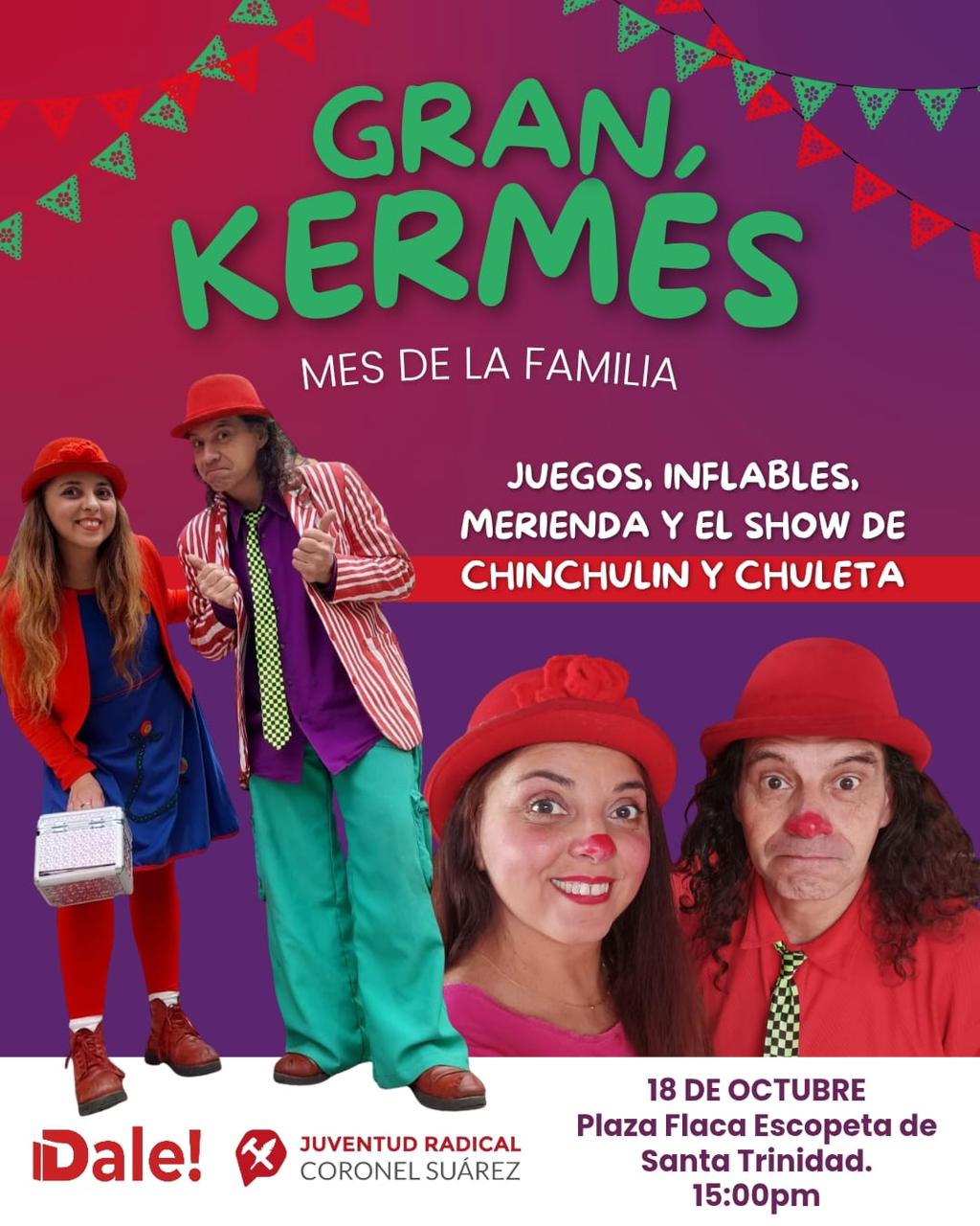 Gran kermés del mes de la familia en Santa Trinidad