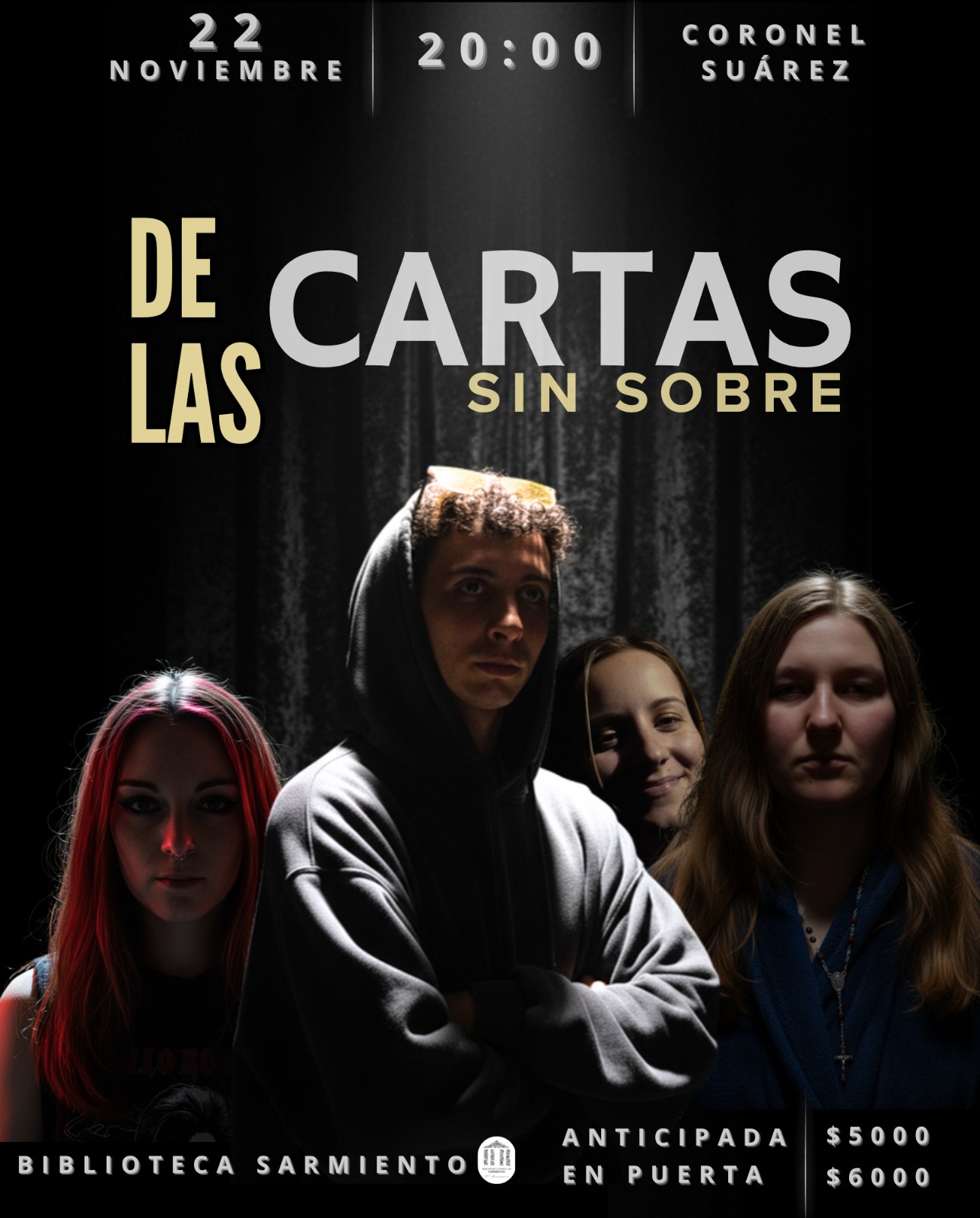 Teatro en la Biblioteca Sarmiento: "De las cartas sin sobre", una obra ...