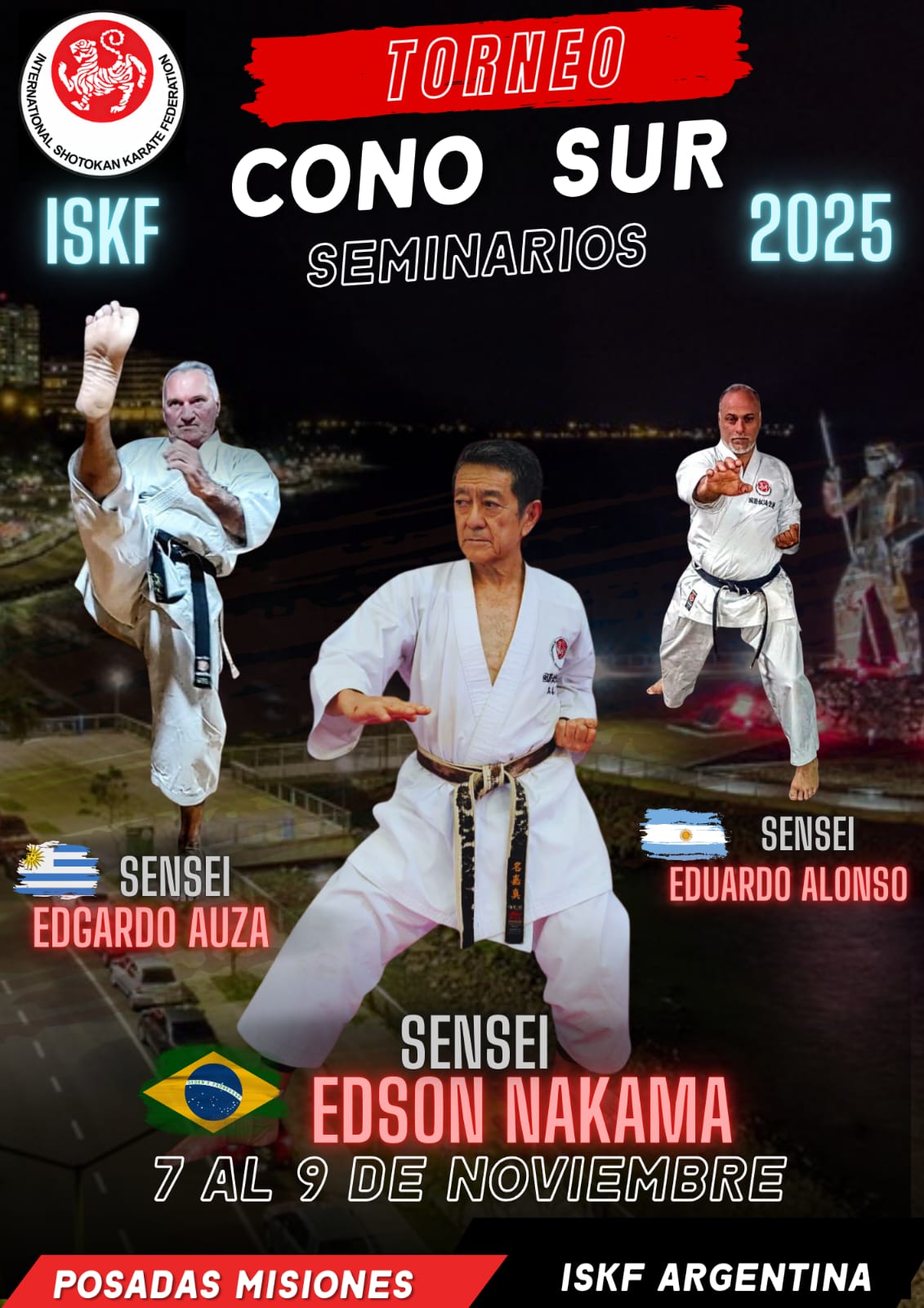 Quince karatecas suarenses participarán del torneo Cono Sur en Posadas ...