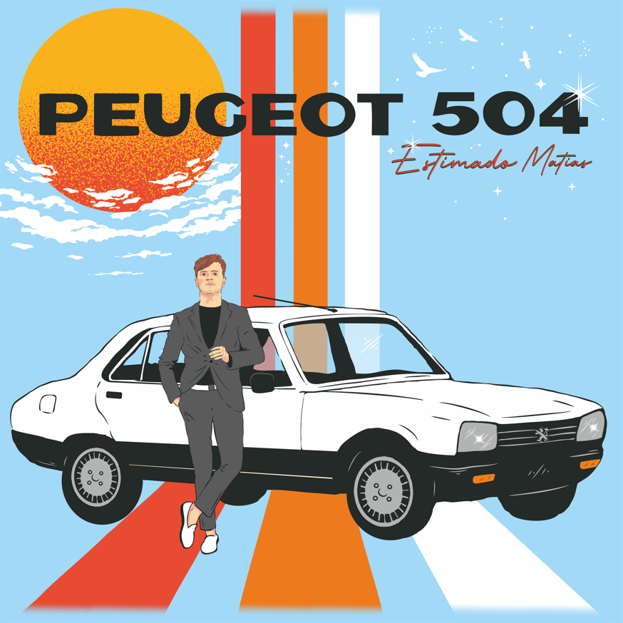 “Peugeot 504”, el nuevo material de Estimado Matías