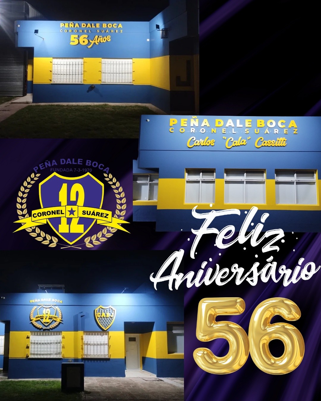 Feliz cumpleaños a nuestra querida Peña, donde ser de Boca se siente ...