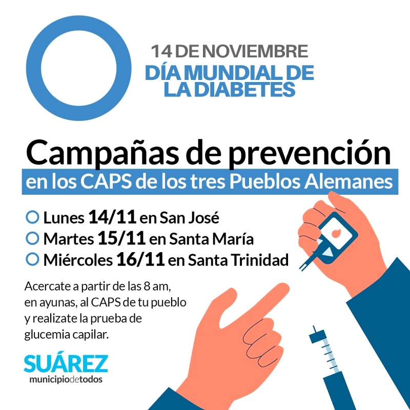 Día Mundial de la Diabetes: campañas de prevención en los CAPS de los ...