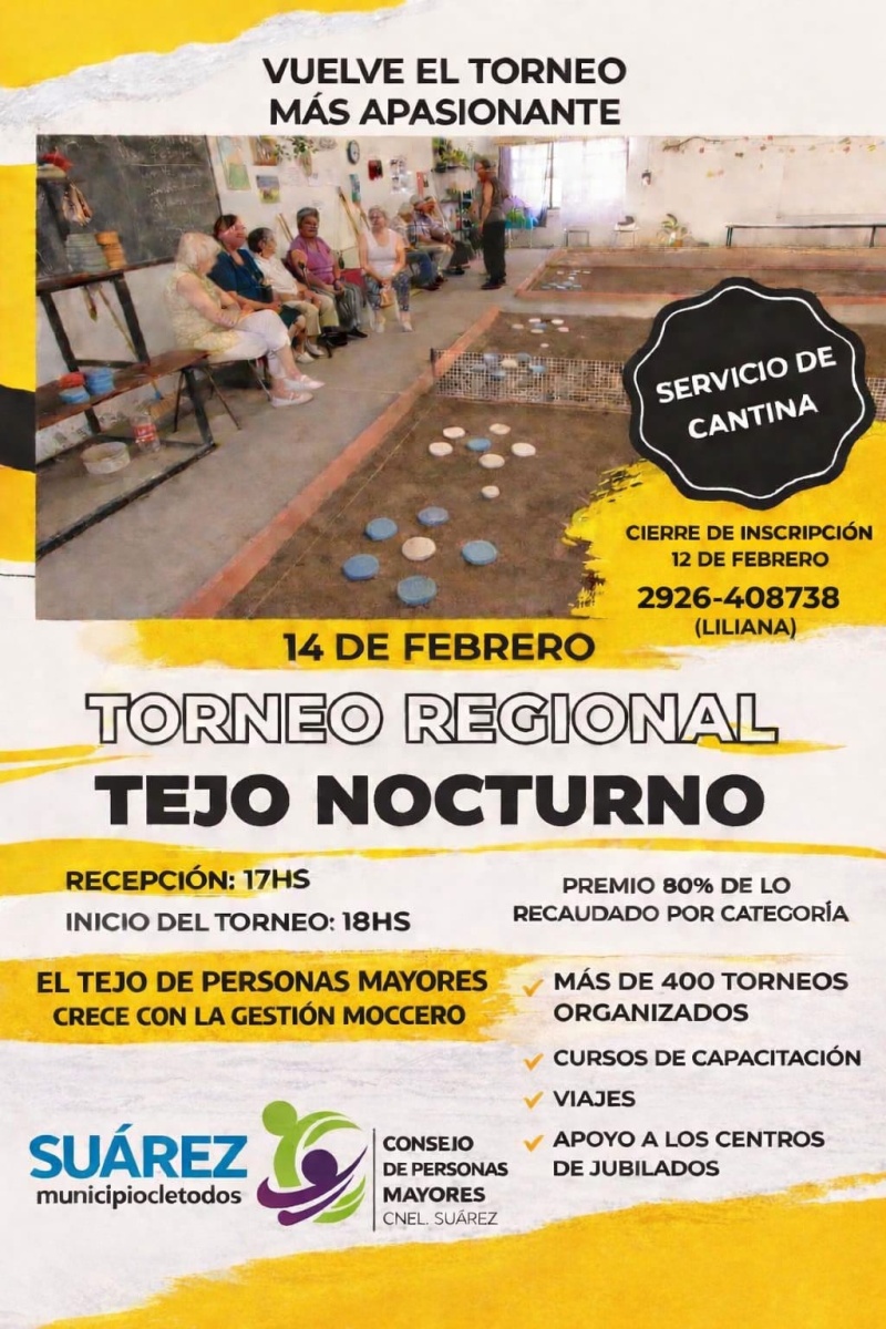 El tejo vuelve a ser protagonista en una noche única: Torneo Regional ...